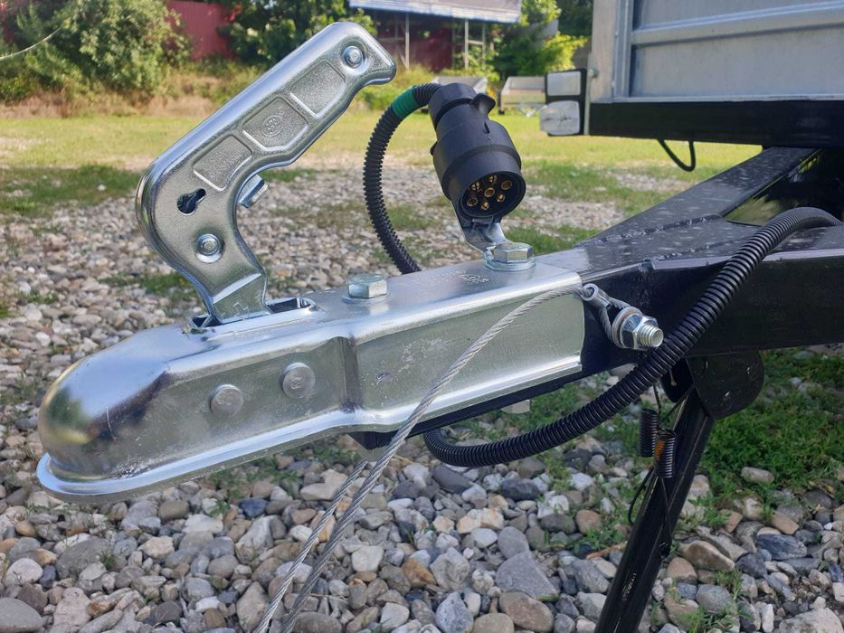 Remorca Noua L- 2.15m cu Foi De Arc si telescop!! Carte RAR si Prelata ...