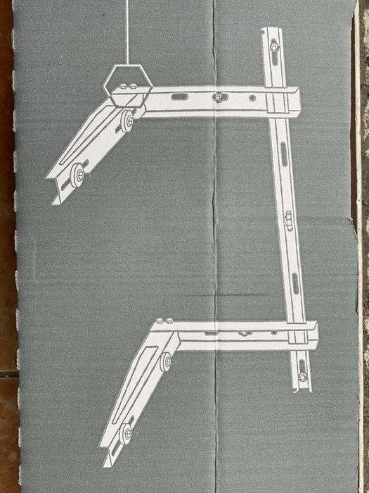 Consola aer conditionat 450x400 super usor de montat max 150kg nou ...