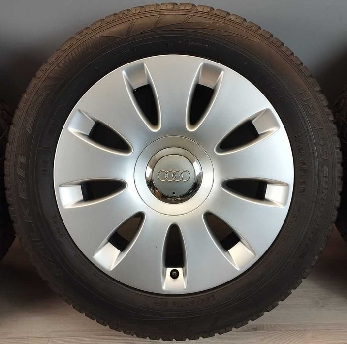 Roti/Jante Audi 5x112 205/60 R16 A6, A4, A3; VW, Skoda, Seat Deva • OLX.ro