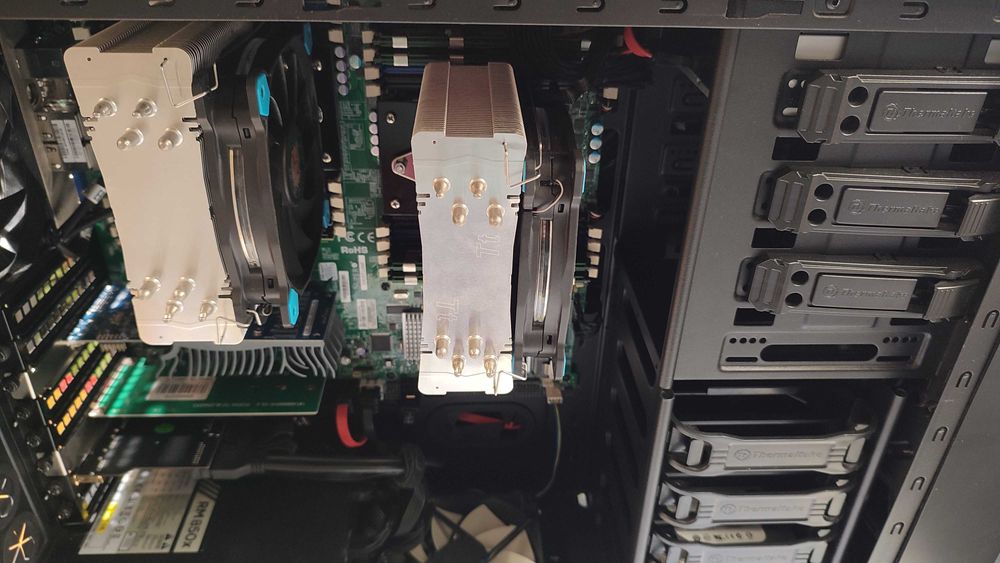 Dual XEON Workstation/Server/Grafica (32 threads, 64GB RAM, 1TB NVME ...