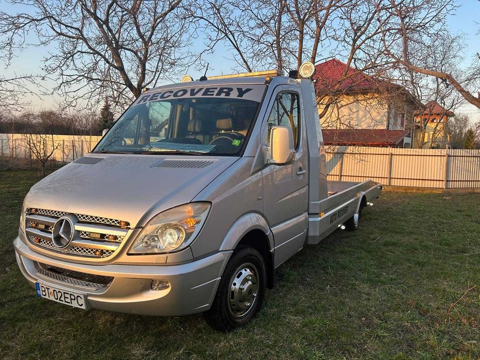 Mercedes Sprinter 518 Auto Platforma BA14 3,5 T 5.20m Botosani • OLX.ro