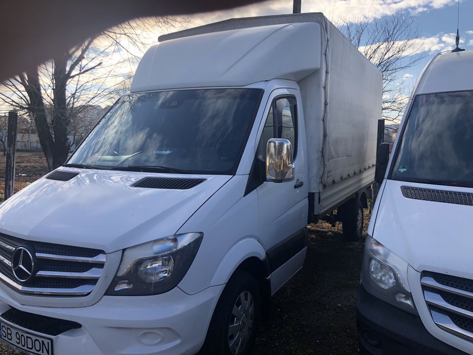 Mercedes Sprinter 316 Euro 5 Prelata 8 Europaleti, 3500 tractabil carl ...