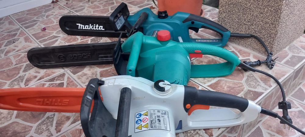 Drujbe electrice stihl , bosch , makita Bals • OLX.ro