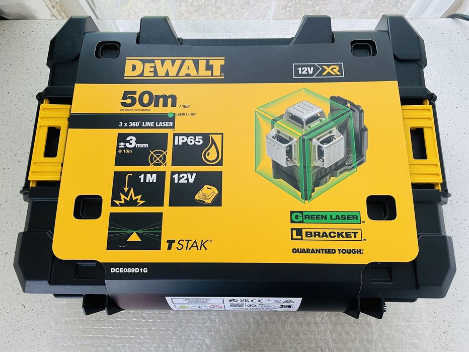 DeWALT Laser Profesional 360° grade DCE089D1G-QW, Original Nou-Nout ...