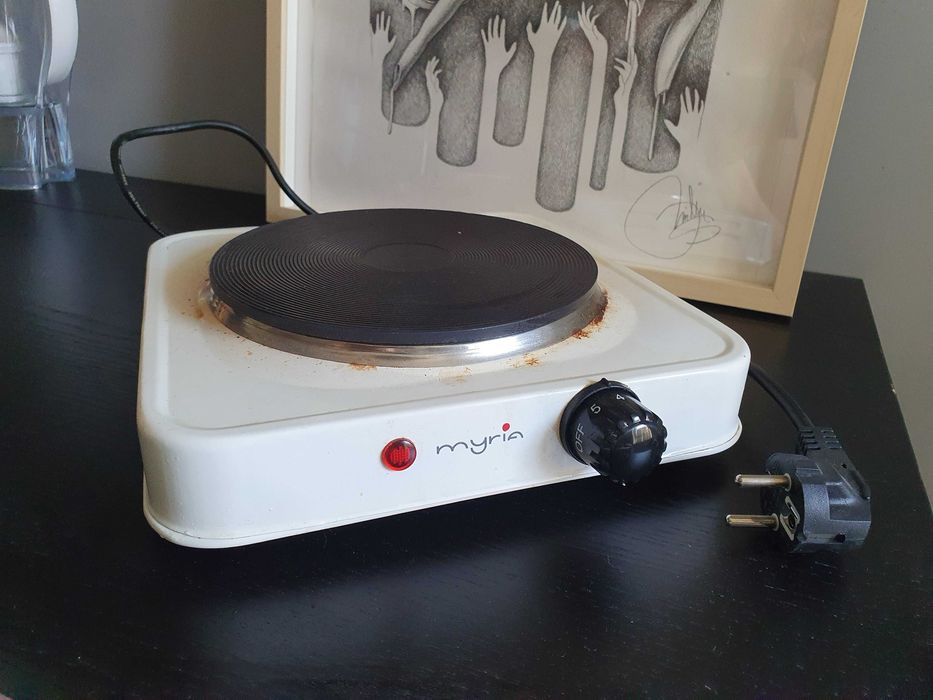 Plita electrica MYRIA MY4135, 1 arzator, 1500W, alb Bucuresti Sectorul ...