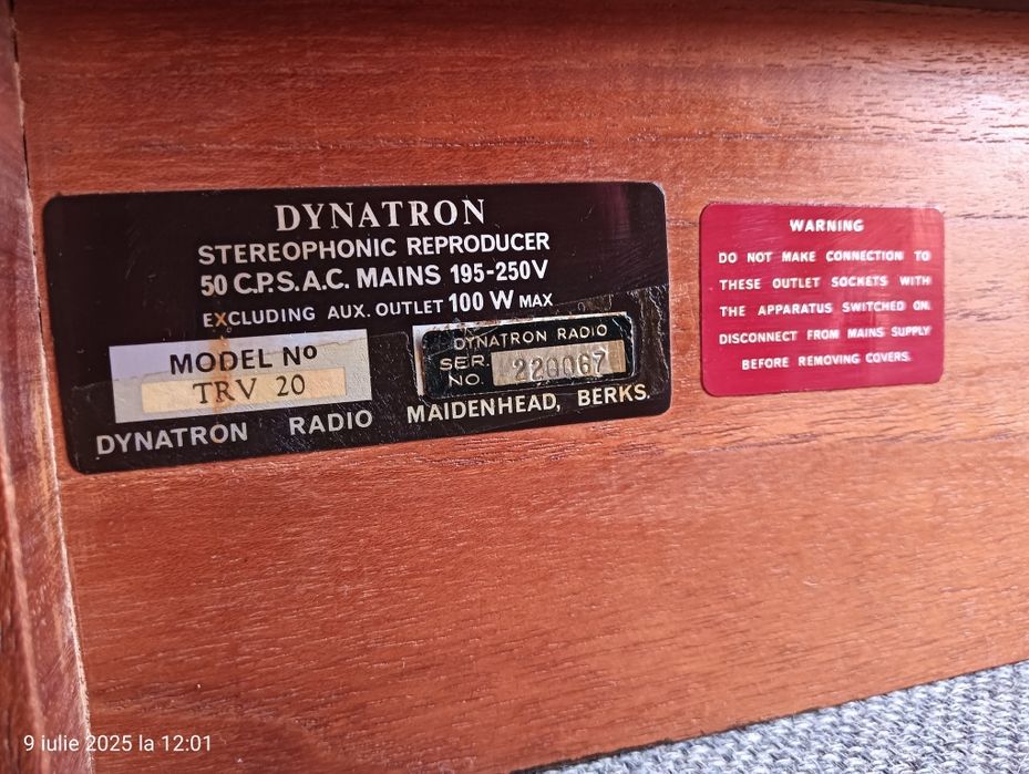 Dynatron transpower SRX 25 /amplituner Mangalia • OLX.ro