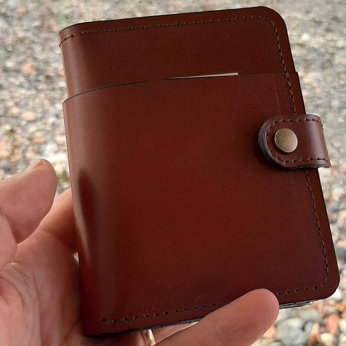 Portdocument auto/portofel piele naturala maro coniac, talon romanesc ...