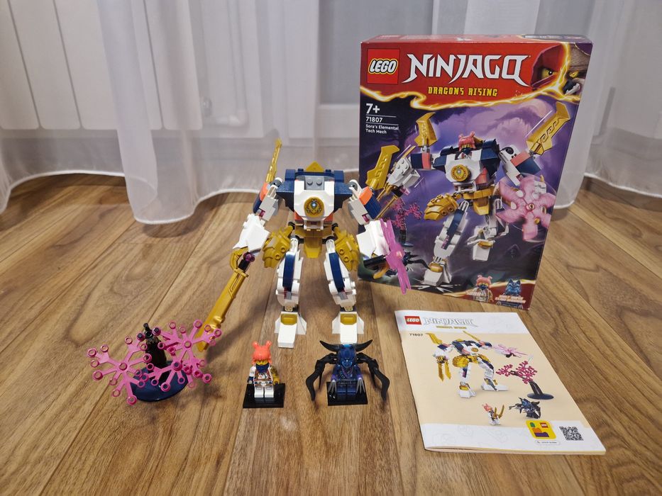 LEGO Set Dragons Rising "Sora's Elemental Tech Mech" 71807 Alexandria ...