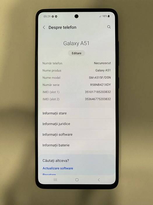 Samsung A51 128GB ID-XXL925 Bucuresti Sectorul 4 • OLX.ro