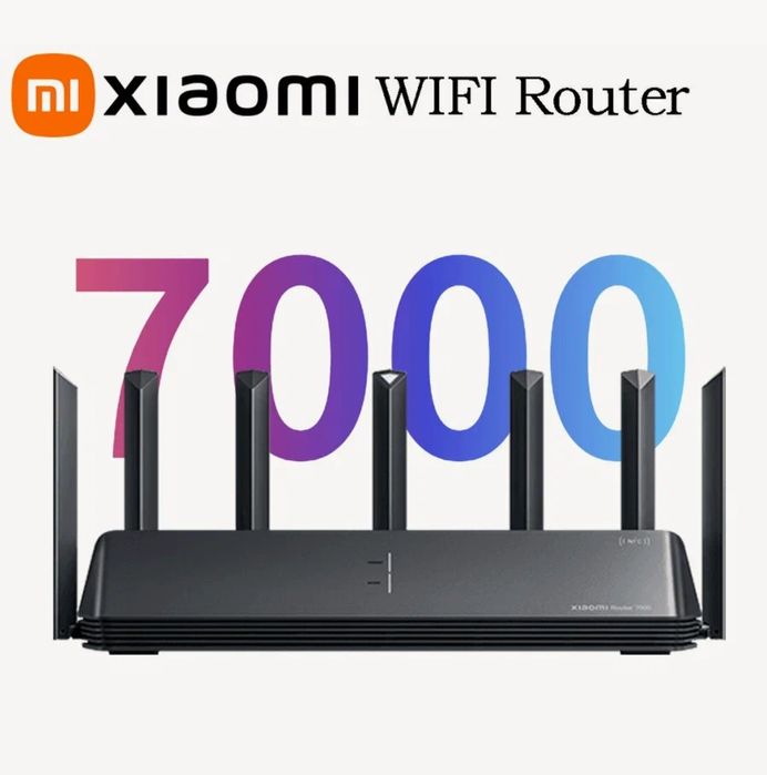 Роутер Xiaomi Mi Wi-Fi Router 7000 Black: 2 200 000 сум - Прочая ...