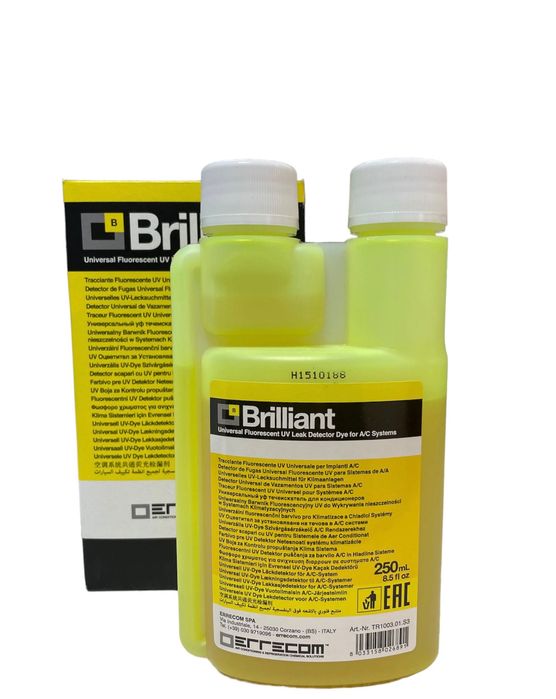 Substanta contrast UV R134a si YF1234 ulei vacuum pompa refrigerant ...