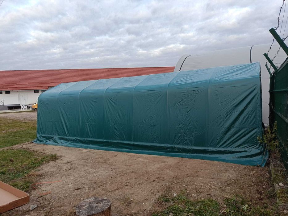 Garaj/Carport tip cort PE 200g/m² Targu Jiu • OLX.ro