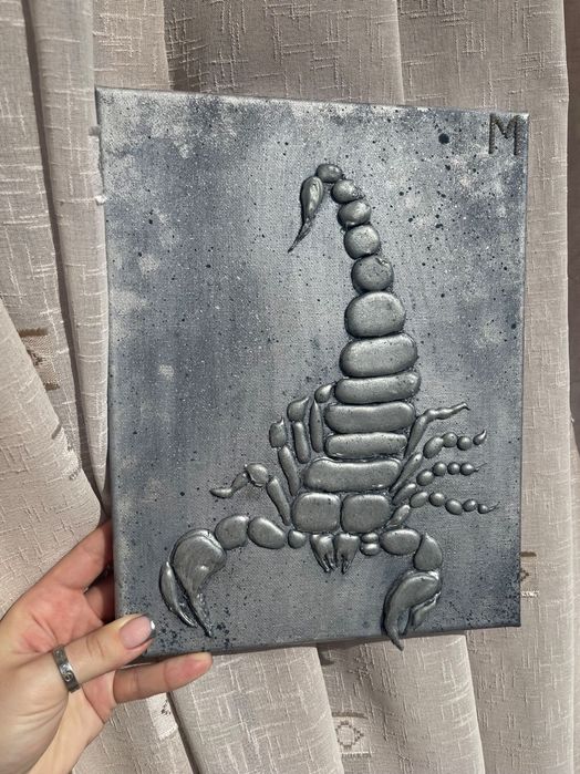 Картина скорпион 3D ръчна изработка гр. София Павлово • OLX.bg