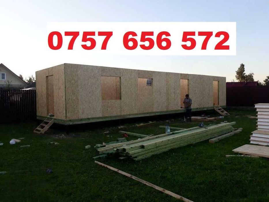 Casa modulara tip vagon 45 mp ( 3x15m) Arad • OLX.ro