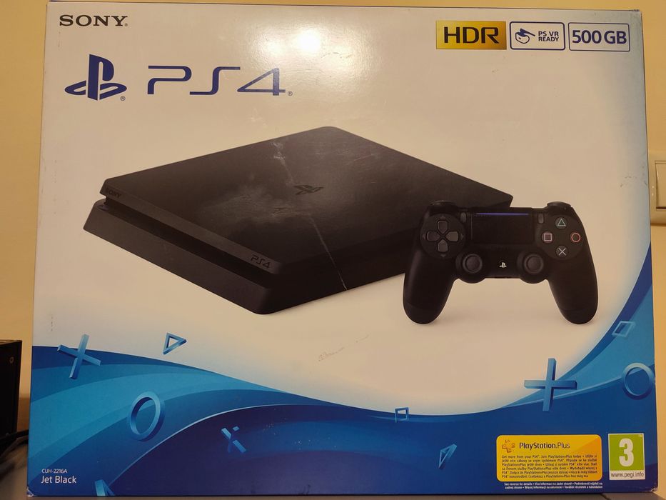 PlayStation 4 Slim 1TB SSD + Игра гр. Бургас Братя Миладинови • OLX.bg