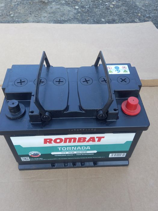 Bateria auto ROMBAT 12V-70 Ah ~ an 2022 Langa • OLX.ro