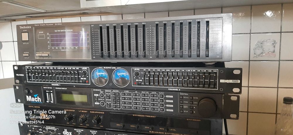 Eq technics sh 8044 sansui pc x11 preamplificator nad rotel rsp 985 ...