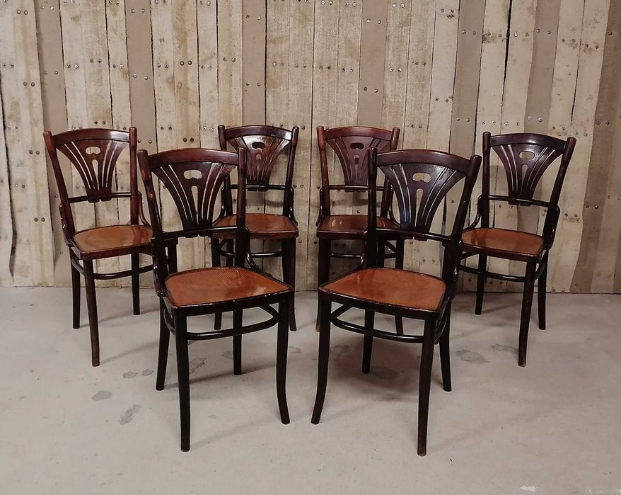 Scaune vechi THONET 29 din lemn curbat de fag/ Chairs Gradistea • OLX.ro
