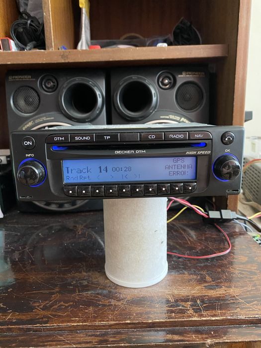 BECKER DTM HIGH SPEED - Качествен CD СД радио плеър за кола автомобил ...