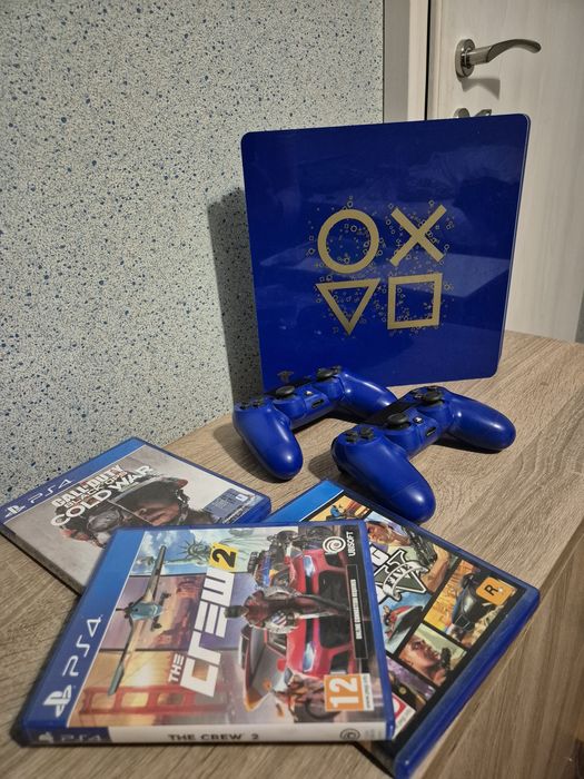 Playstation 4 limited blue edition гр. София Сухата река • OLX.bg