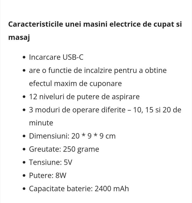 Aparat masaj nou Galati • OLX.ro