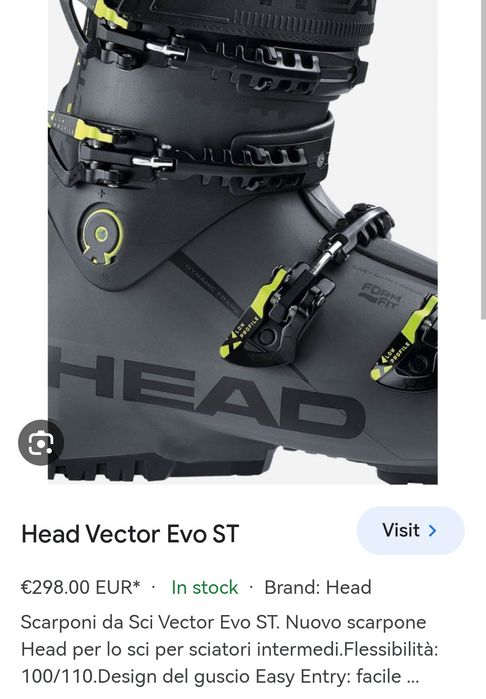 Clapari Head Vector Evo ST, 275, flex 110 Brasov • OLX.ro