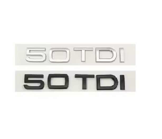 Emblema 50 TDI Embleme AUDI Sticker Stema Sigla Scris Logo Bucuresti ...