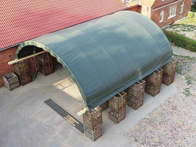 Acoperișuri Container in gri 720g/m² PVC IGNIFUG Baneasa • OLX.ro