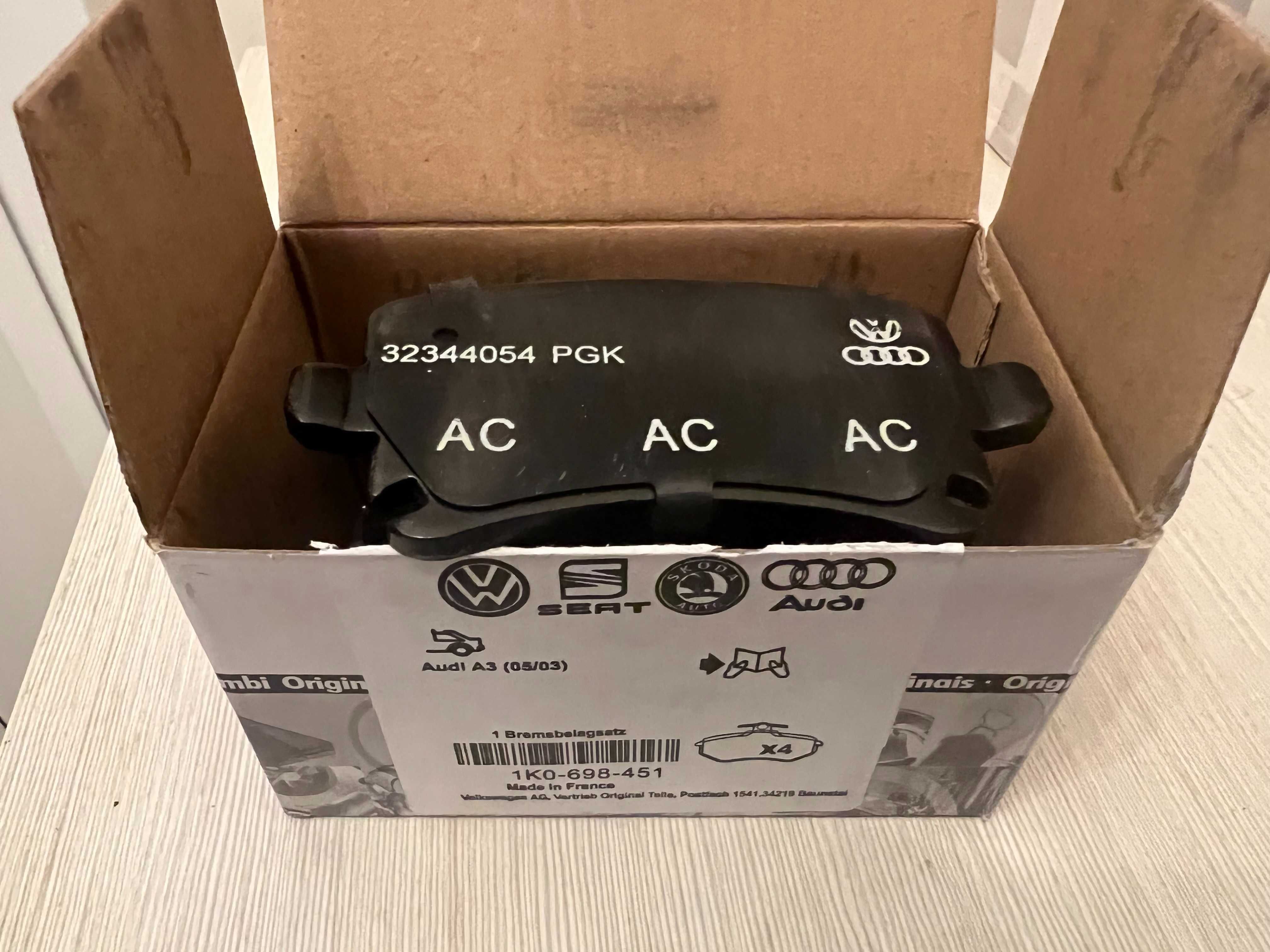 Оригинални задни накладки за Vw Golf,Passat,Audi A3 и Q3 гр. Сливен ...