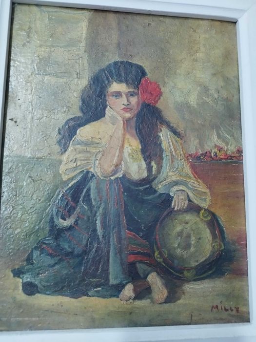 Tablou pictat in ulei Constanta • OLX.ro