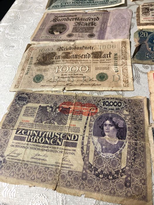 Bancnote vechi 1910-1945 Sanmiclaus • OLX.ro