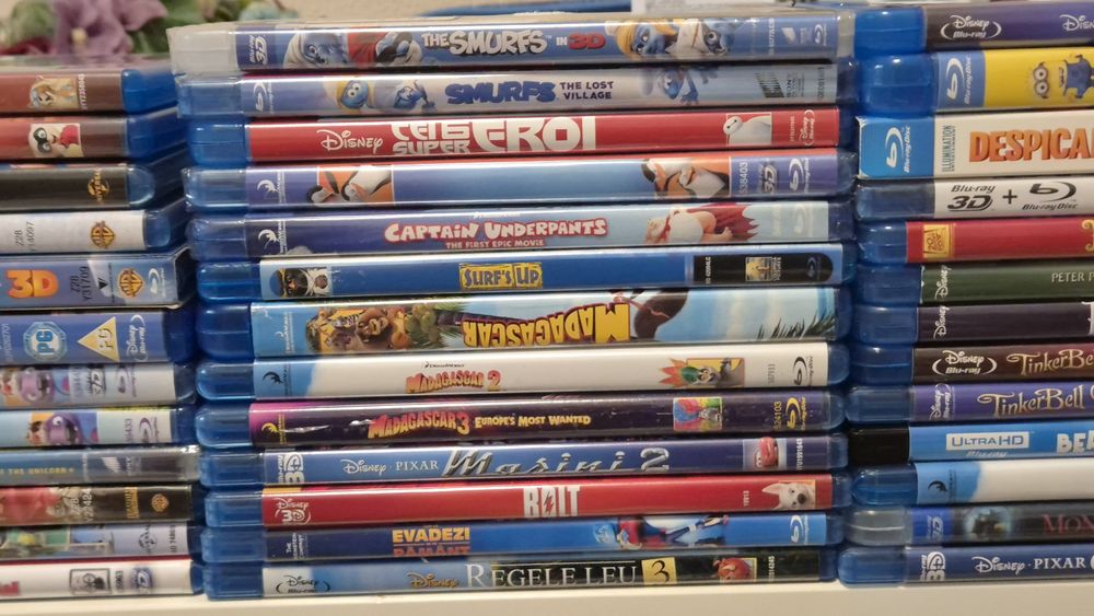 Filme animatii desene animate blu ray originale stare perfecta Galati ...