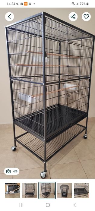 Кафез за големи или малки птици гр. Бургас Изгрев • OLX.bg