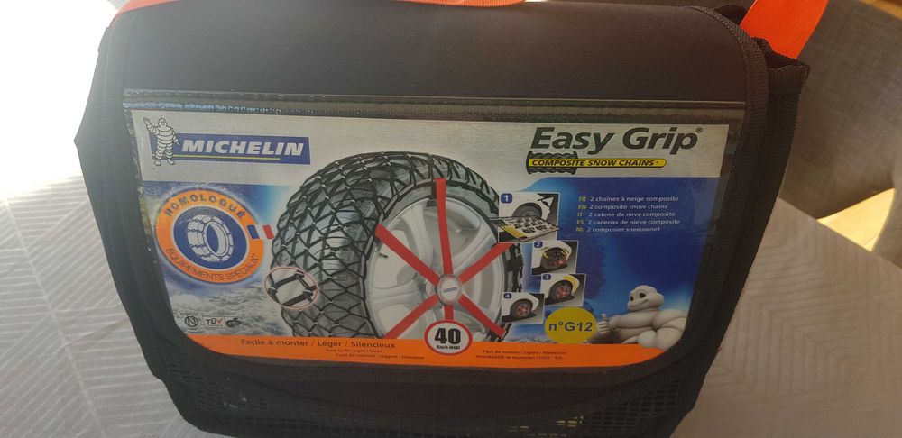 Продавам композитни вериги за сняг Michelin Easy Grip размер G12 гр ...