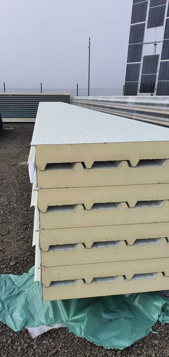 Panouri Termoizolante tip Sandwich PUR, PIR sau Vata Minerala ...