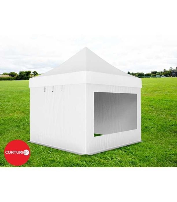 Pavilion Pliabil Professional Aluminiu 50 mm, cu 2 ferestre, 3x3 m ...