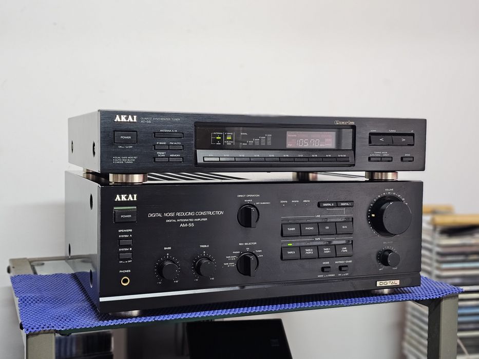 Amplificator Akai AM-55 +Tuner AT-56L Ploiesti • OLX.ro