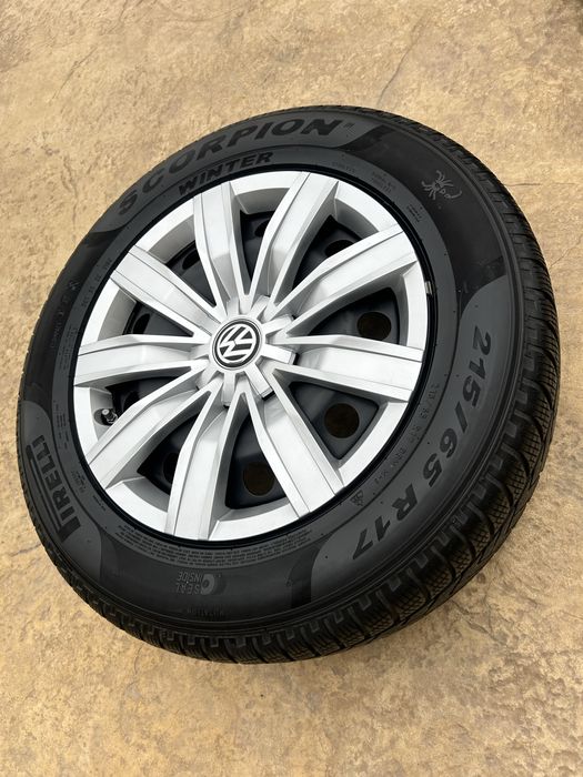 Roti tabla R17, VW Tiguan 215 65 17, Originale Oradea • OLX.ro