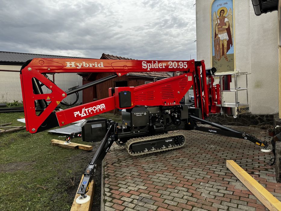 Nacela Spider electric , nacele foarfeca, mini macara spider Unirea ...