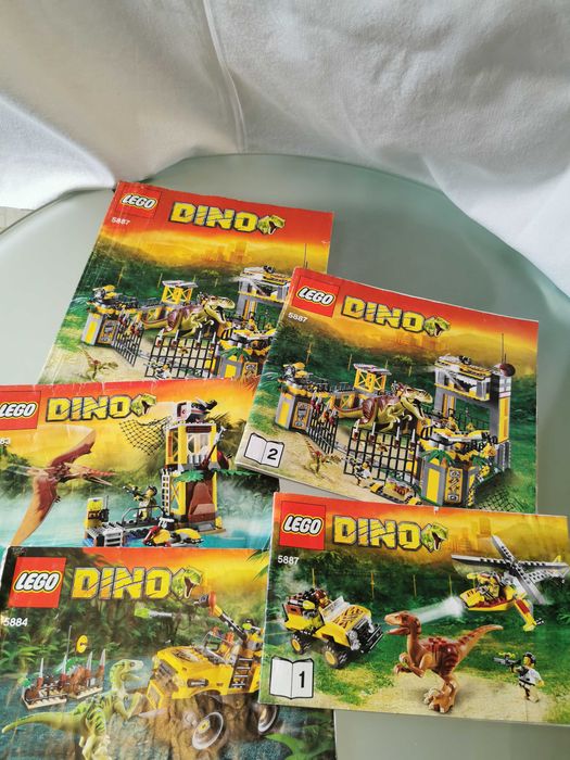 Lego DINO 5883, 5884, 5887 / Лего ДИНО пълни комплекти с инструкции гр ...