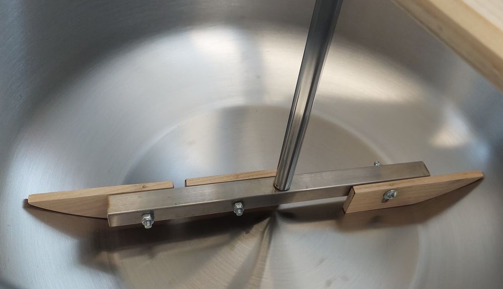 Oală inox cu amestecare automată pentru gemuri și zacuscă Targu-Mures ...