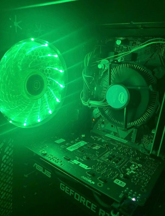 PC Setup Gaming RTX 2060 17-9700f 32GB RAM, Monitor 144hz curbat Baia ...