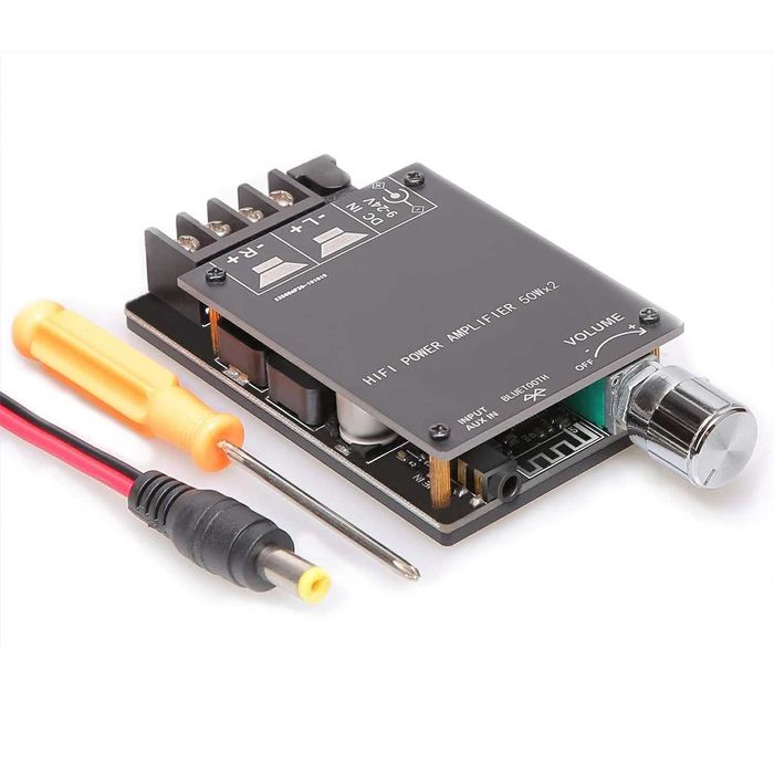 Modul AMPLIFICATOR audio cu BLUETOOTH stereo clasa D 2x50w tpa3116d2 ...