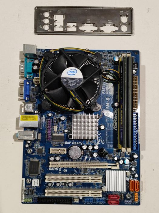 MB + CPU + RAM 775 гр. София Илиянци • OLX.bg