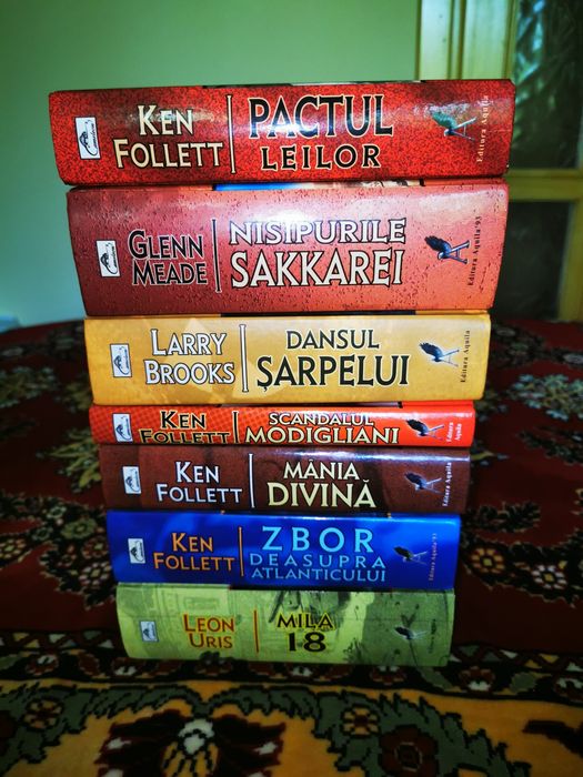 CULOARUL MORTII Scandalul Modigliani Mania Divina Follett Stephen King ...