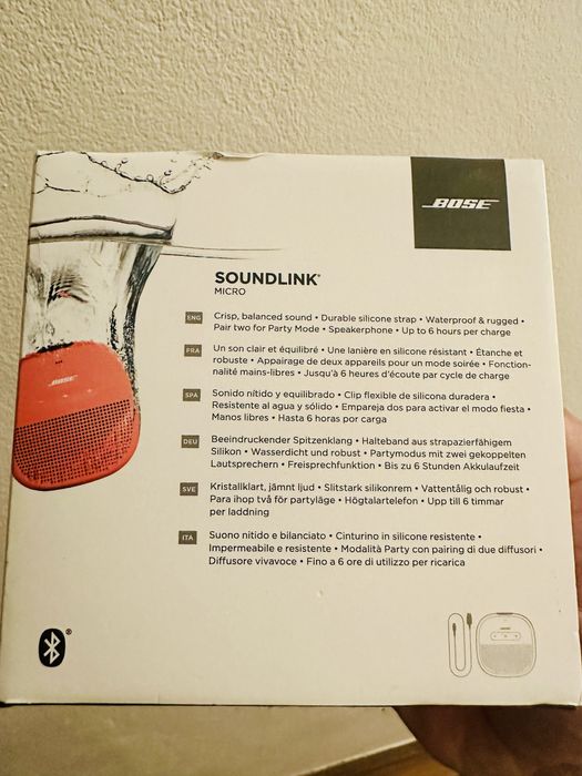 Bose Soundlink Micro, Boxa Portabila Bluetooth ‼️ Arad • OLX.ro
