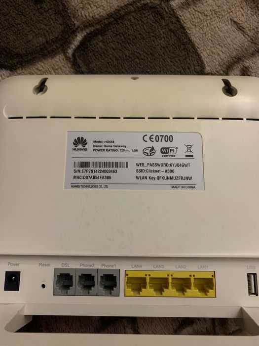 Router huawei HG658 Bucuresti Sectorul 6 • OLX.ro
