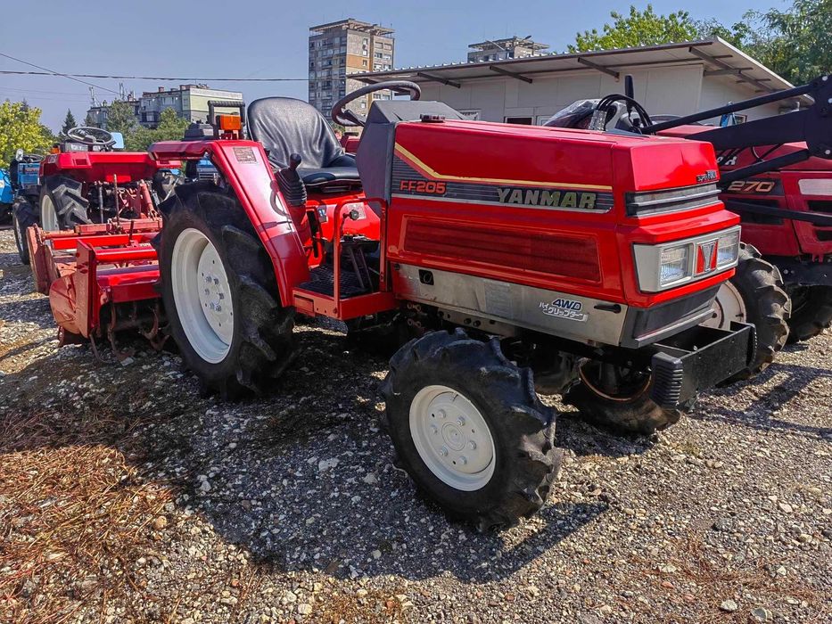 Трактор YANMAR FF205 4x4 гр. Русе в.з. Кръста • OLX.bg
