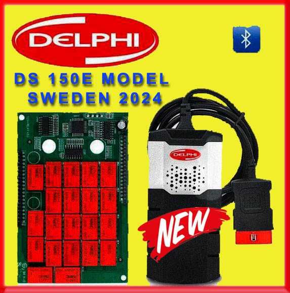 Tester Auto Delphi DS150E BLUETOOTH ROMANA, model 2024 AUTODATA ...