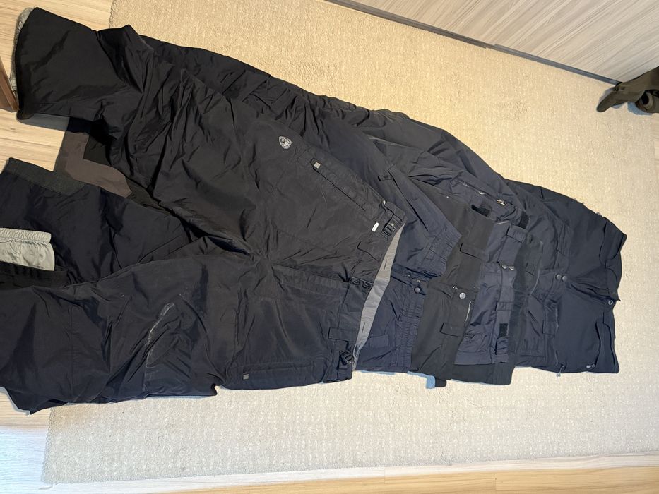 10 perechi de pantaloni de ski columbia, patagonia, helly hansen etc ...